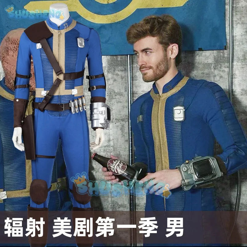 Hot Game Fallout Season 1 Overseer Hank Cosplay Costume