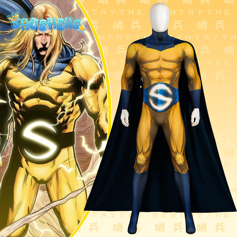 Sentry Cosplay Superhero 3D Printed Bodysuits Superman Robert Reynolds ...