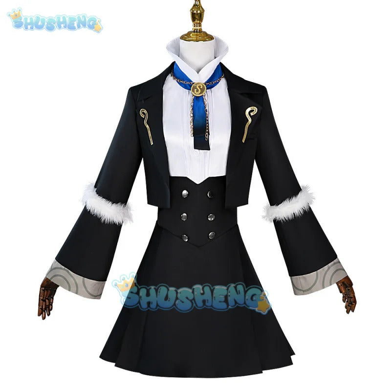Arknights Lappland Cosplay Costume Uniform Halloween