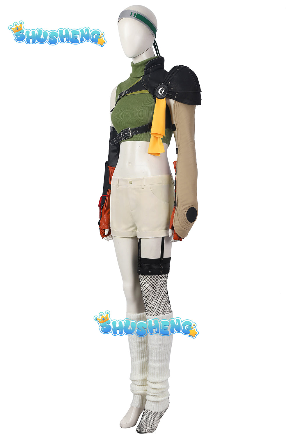 Anime Game Final Fantasy VII Rebirth Yuffie Kisaragi Cosplay Costume ...