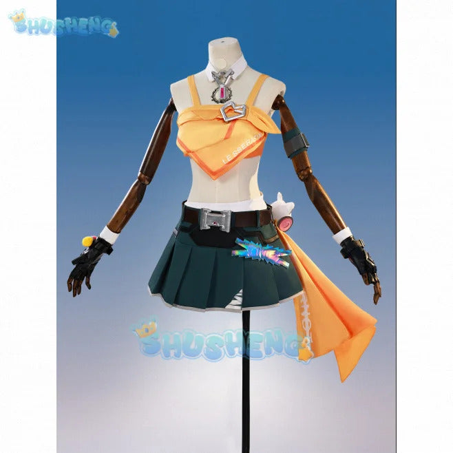 Overwatch Mercy Cosplay Costume Angela Ziegler Uniform Halloween