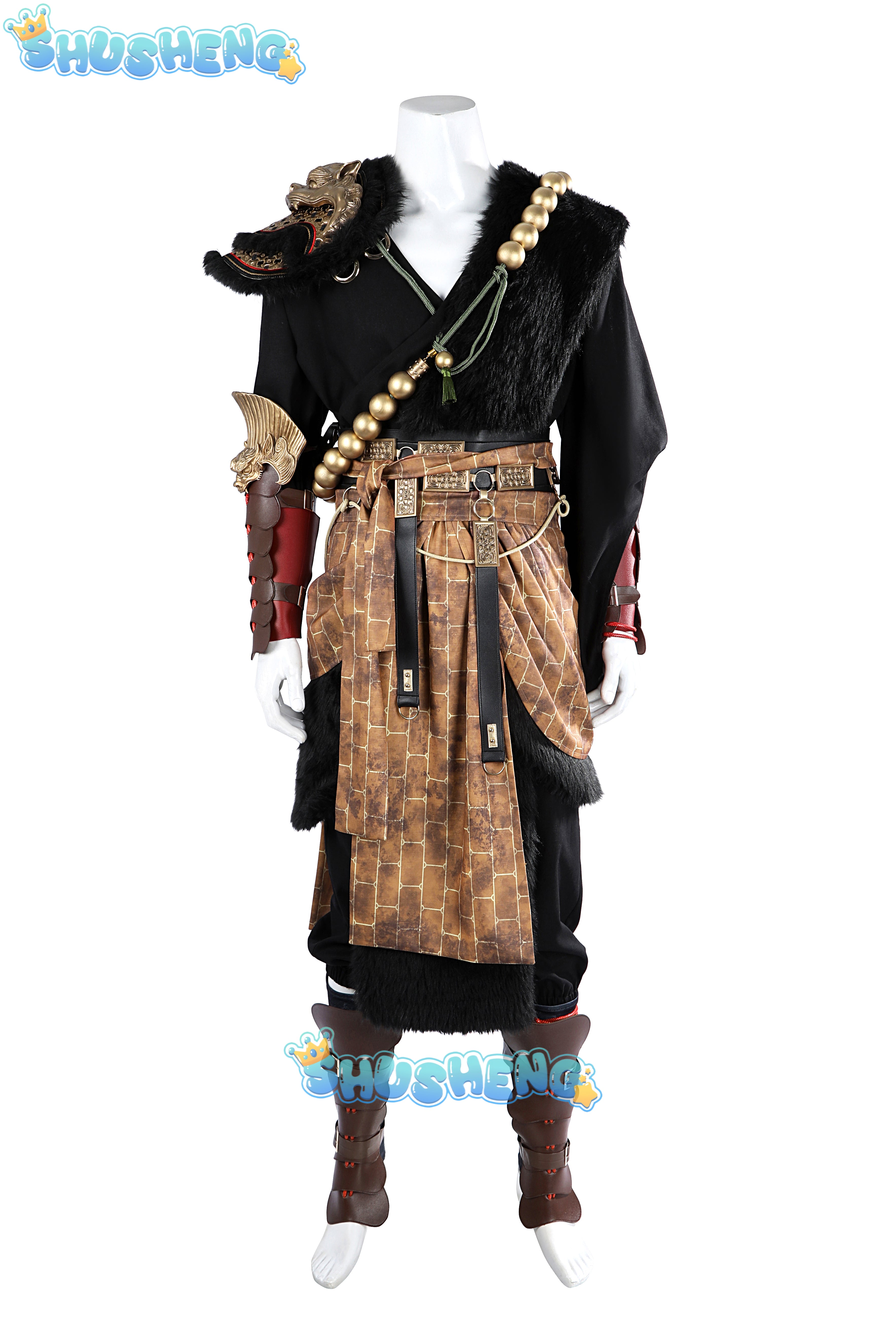 Costume Black Myth: Wukong Wukong Men Cosplay Costume Cos Game Anime